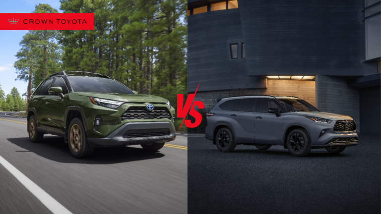 RAV4 vs. Highlander: Choosing the Perfect Toyota SUV for You – Crown ...