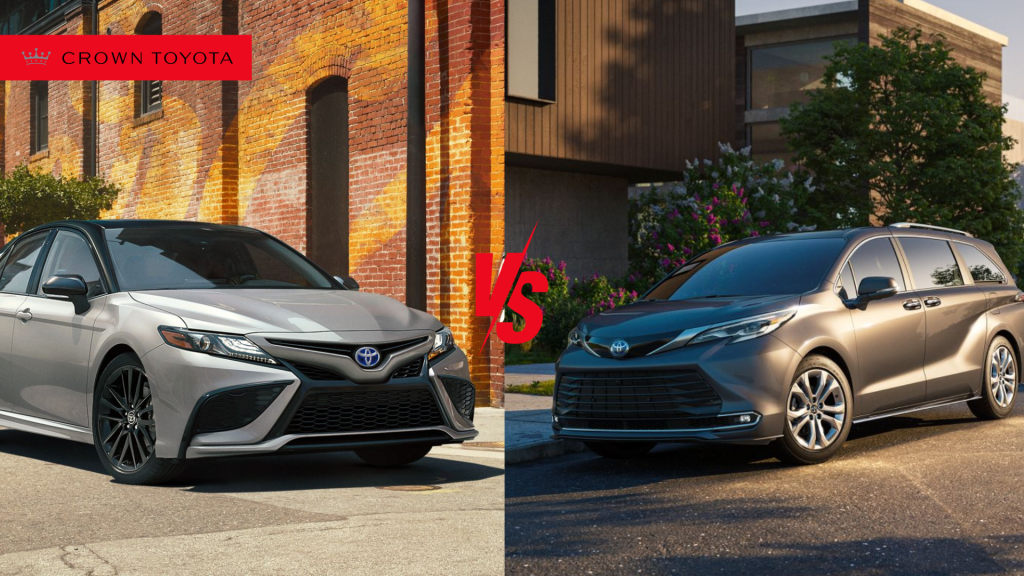 Camry vs. Sienna: From Sedan Sophistication to Minivan Versatility ...