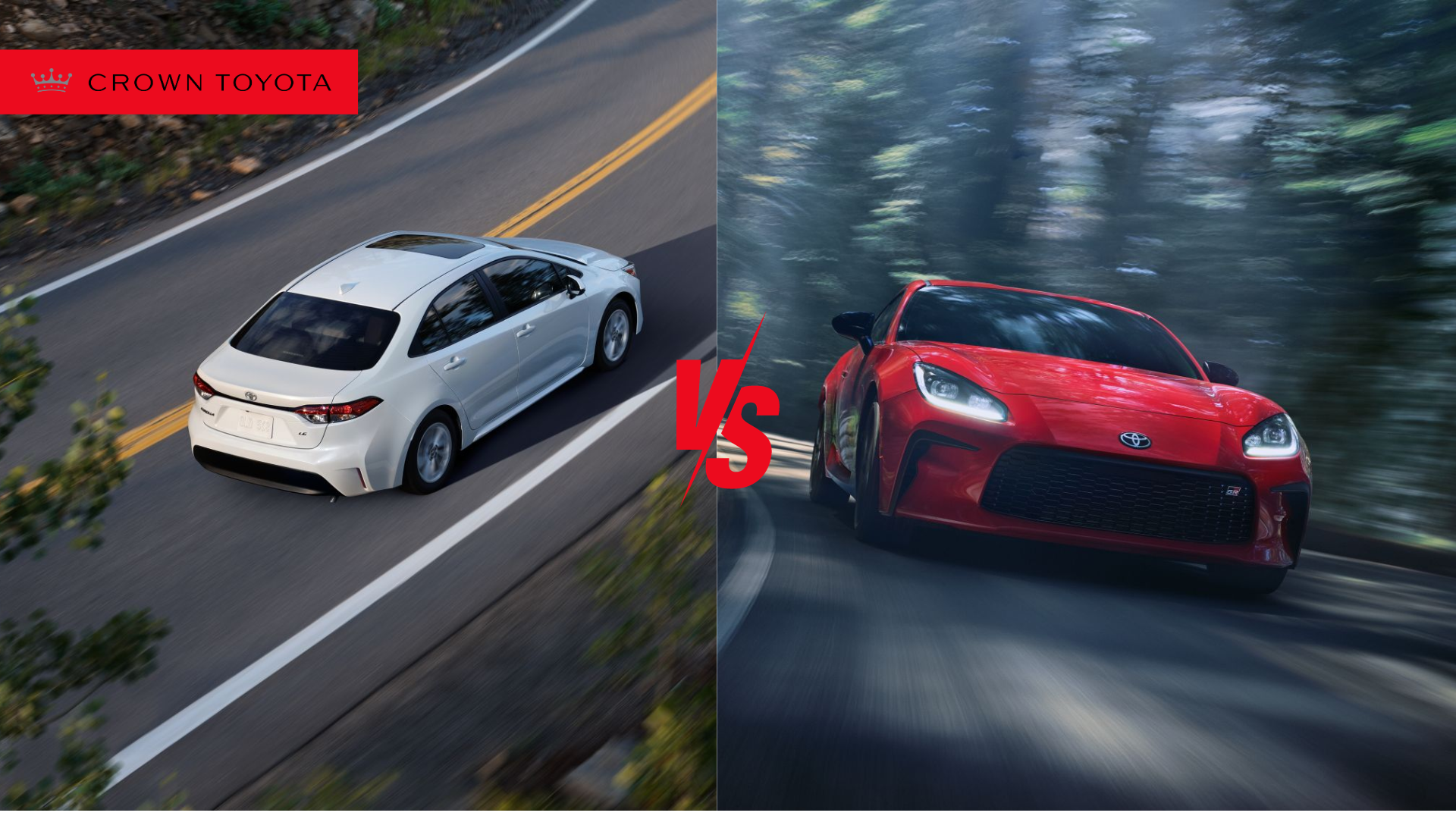 Corolla vs. GR86: Balancing Efficiency and Sporty Performance – Crown ...
